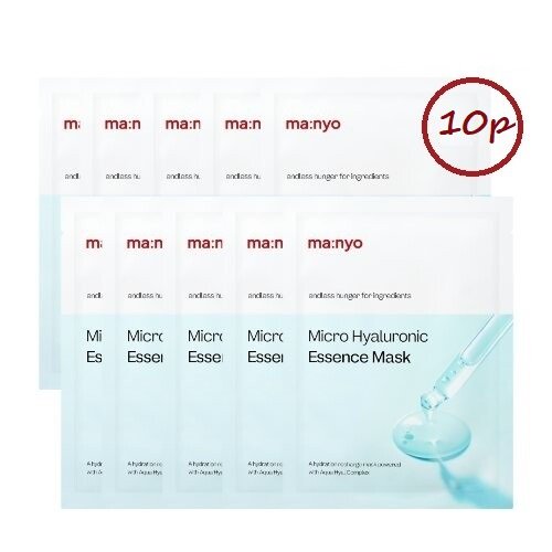 Manyo Micro Hyaluronic Essence Mask 10ea - testerkorea