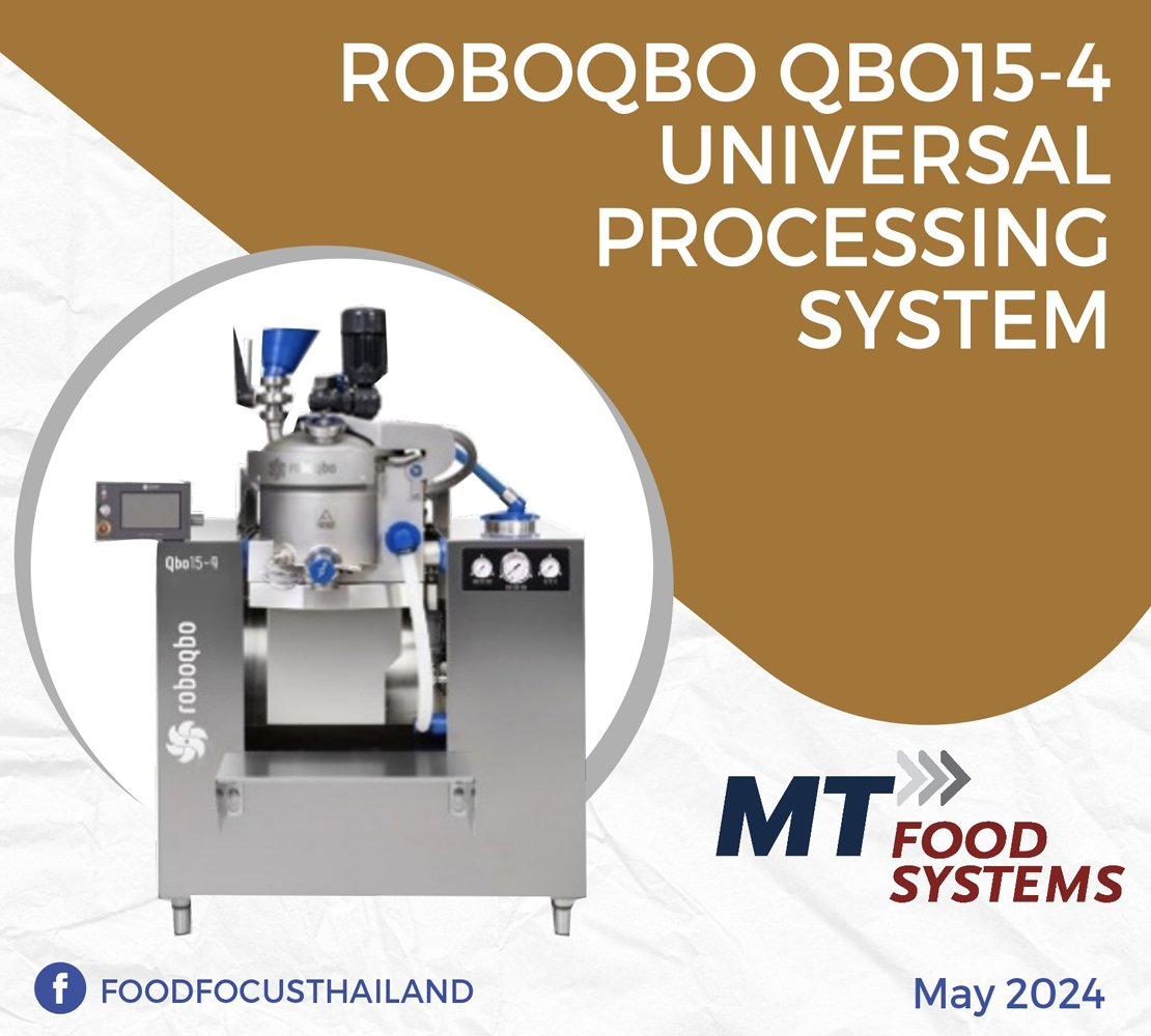 ROBOQBO QBO15-4 UNIVERSAL PROCESSING SYSTEM - foodfocusupdate