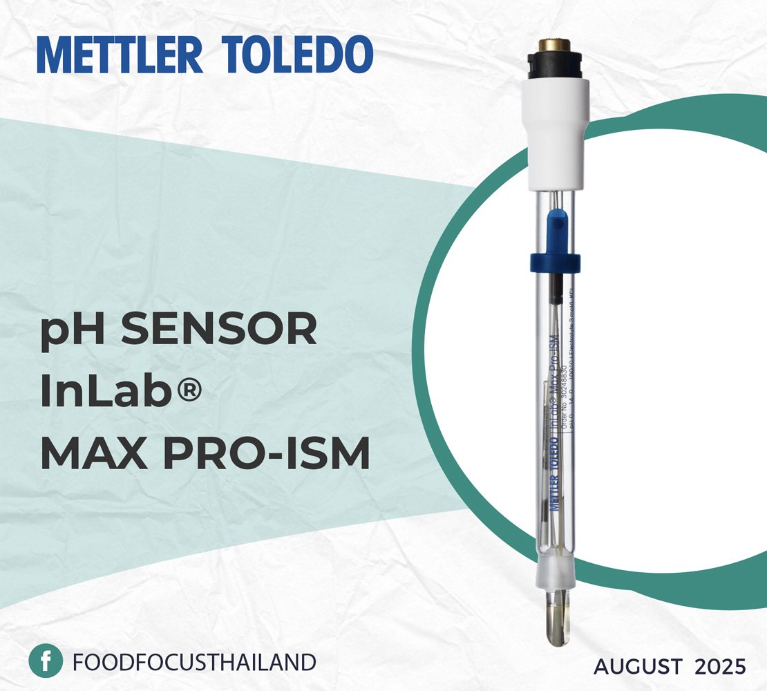 pH SENSOR InLab® MAX PRO-ISM - foodfocusupdate