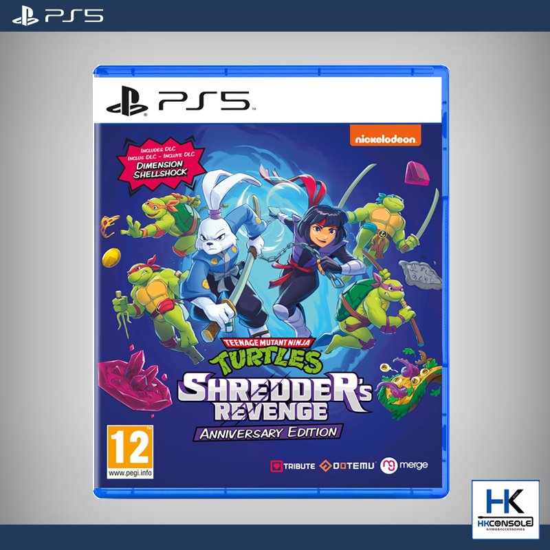 PS5- Teenage Mutant Ninja Turtle Shredder's Revenge Anniversary Edition