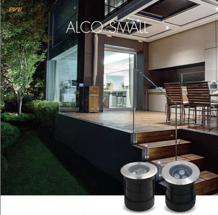 ALCO SMALL LED Inground 3W 7W Day ,Cool ,Warm ,R ,G ,B ,RGB,RGBW IP67