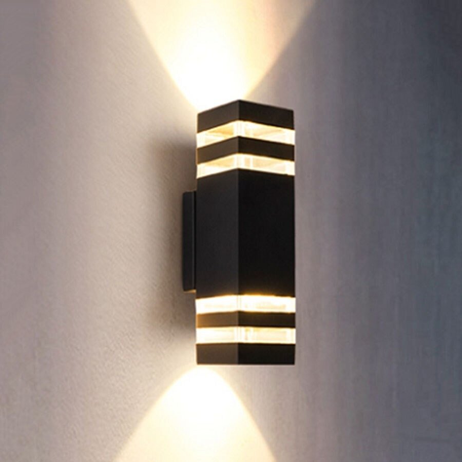 Wall Lamp Square Luminaire 2xE27 - lightgallerydesign