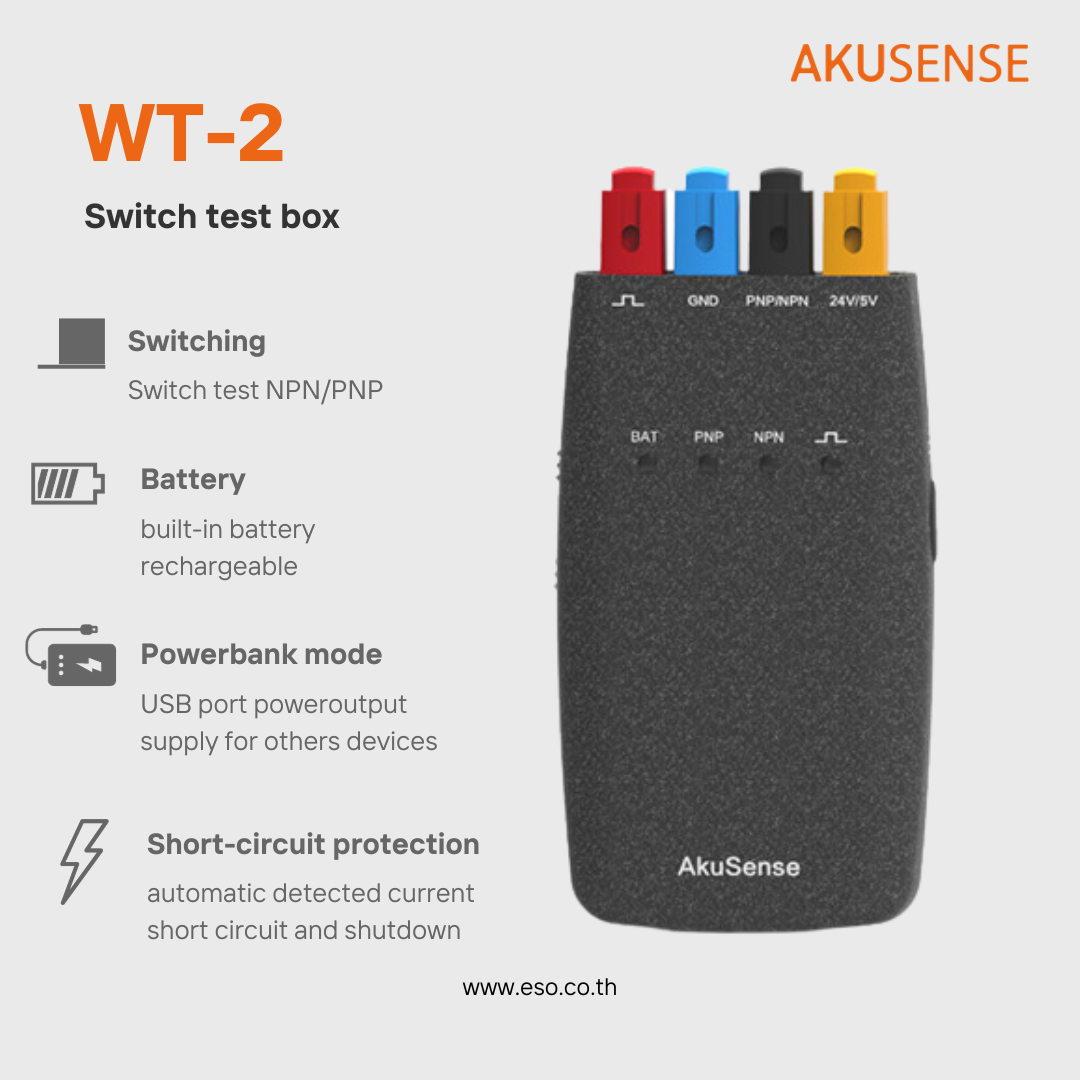 WT-2 Sensor test box (Switching mode) Brand Akusense - eso