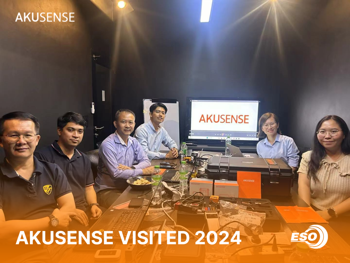 Akusense เยี่ยมพบทีมงานบริษัท อีเอสโอ เทค จำกัด - eso