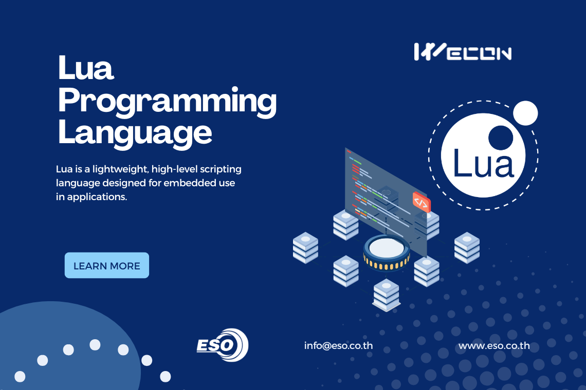 ทำไม WECON จึงเลือกใช้ Lua Script เป็นภาษาในการพัฒนาระบบ - eso