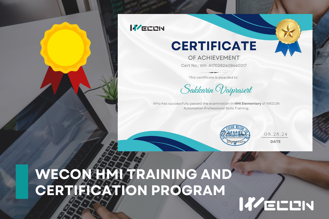 Wecon HMI Technical Training and Certification Program - eso
