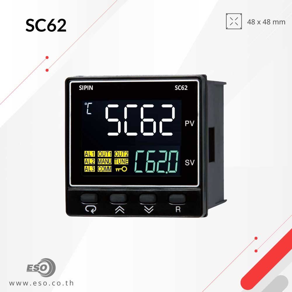 SC62 Temperature Controller/เครื่องควบคุมอุณหภูมิ SC Series