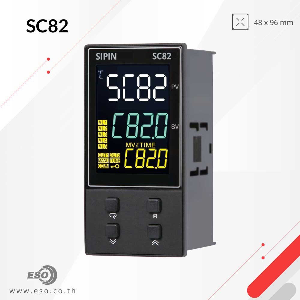 SC82 Temperature Controller/เครื่องควบคุมอุณหภูมิ SC Series