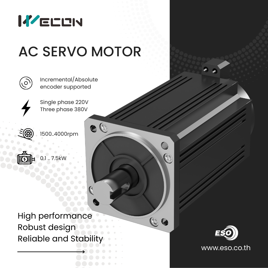 AC Servo Motor WECON WD/WE Series / เซอร์โวมอเตอร์อุตสาหกรรม - eso