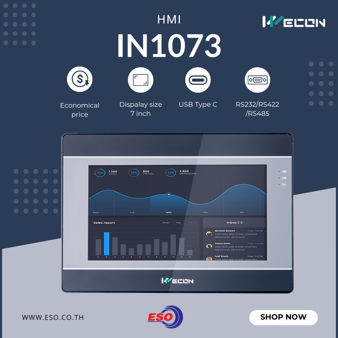 IN1073 HMI / Human machine interface WECON - eso
