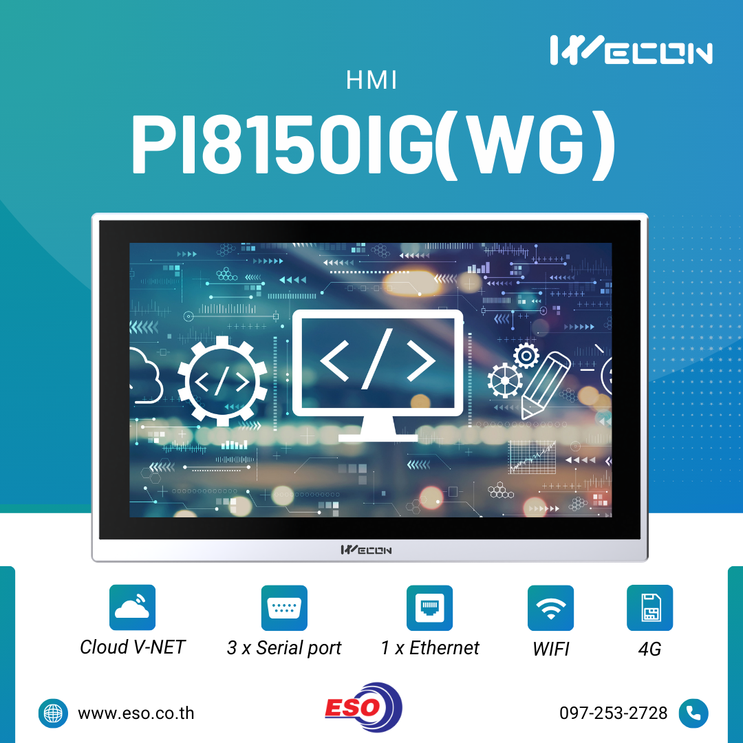 PI8150ig(WG) HMI / Human machine interface WECON - eso