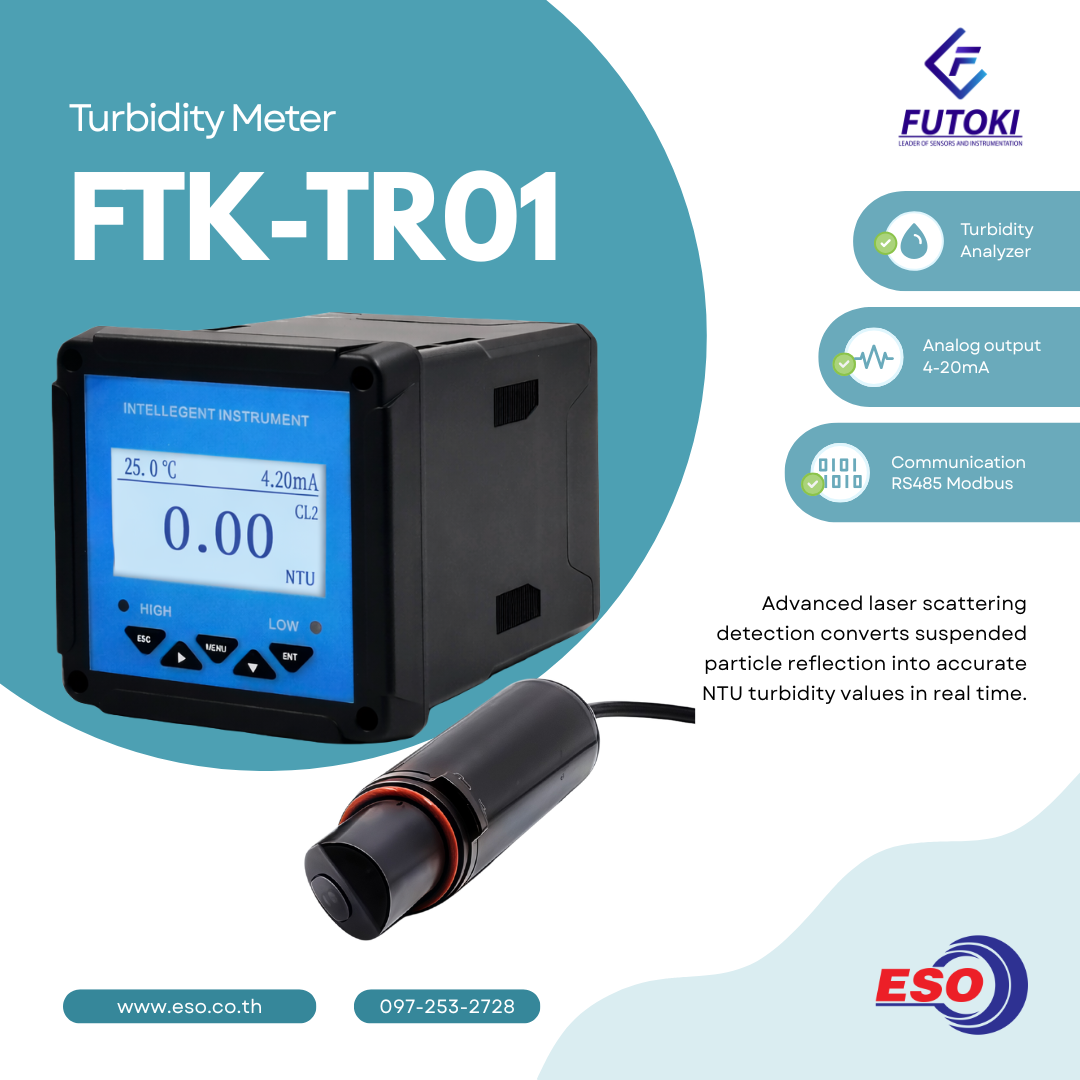 FTK-TR01 Turbidity meter controller / มิเตอร์วัดความขุ่นน้ำ
