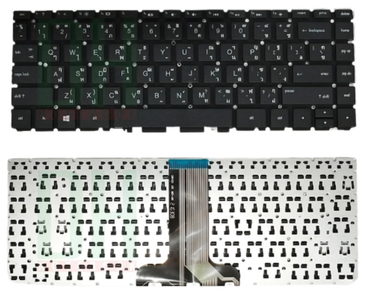 แป้นพิมพ์โน๊ตบุ๊ค HP Pavilion 14-BS, 14-BA, 14-CD, X360 และอื่นๆ มีทุกรุ่น