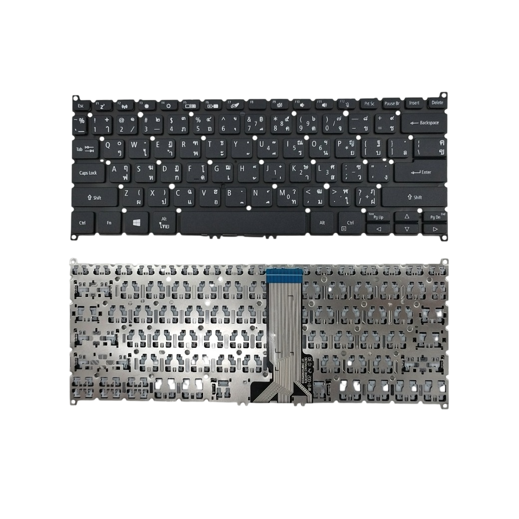 อะไหล่ OEM คีย์บอร์ดสำหรับ Acer Spin 5 N19W3 / SP114‑31 – Replacement ...
