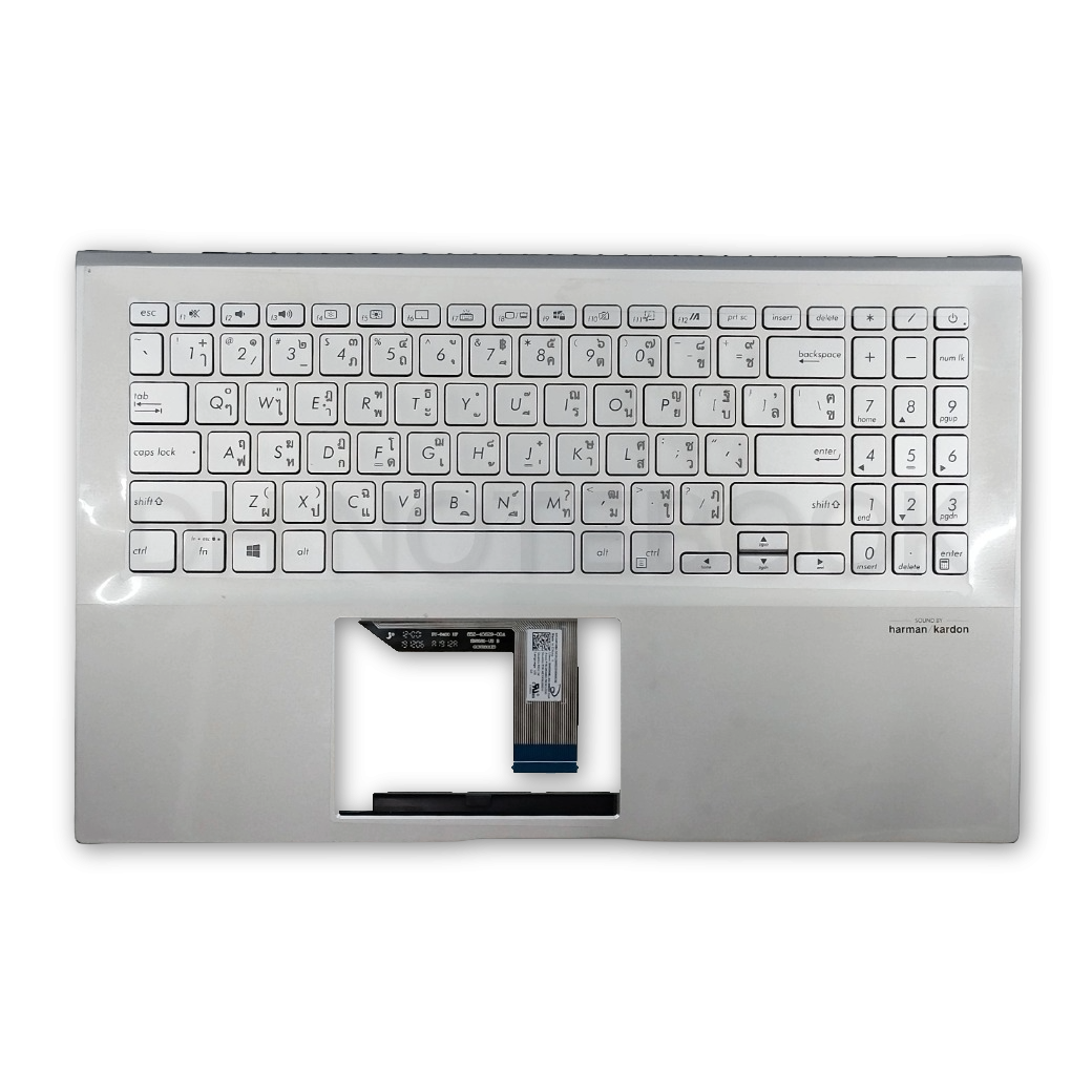 Asus VivoBook S15 S531 S531F S531FA S531FL Backlit Keyboard อะไหล่ OEM ...
