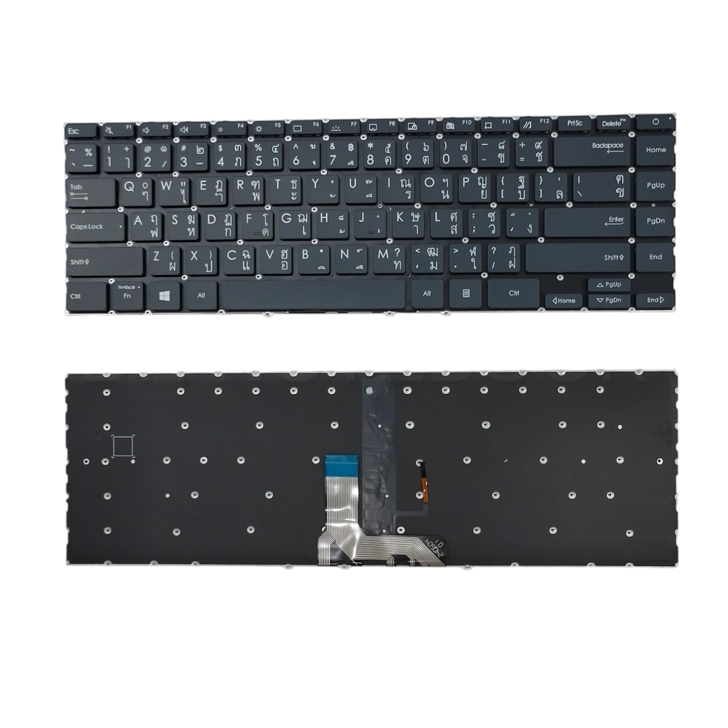คีย์บอร์ดโน๊ตบุ๊ค ASUS ZenBook 14 UX425 UX425E UX425EA UX425JA UX425IA ...