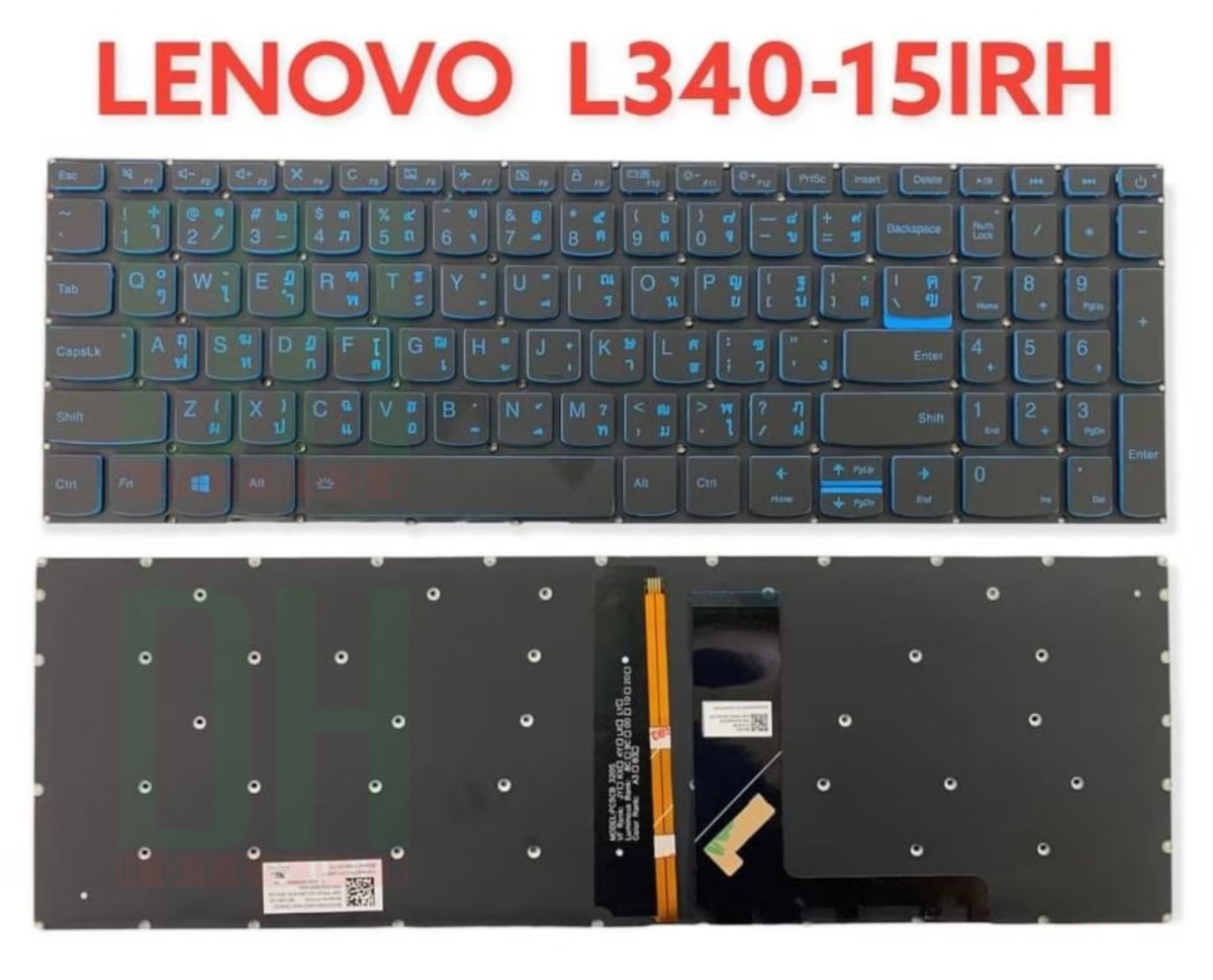 แป้นพิมพ์โน๊ตบุ๊ค Lenovo IdeaPad L340 Serie และอื่นๆ มีทุกรุ่น - dhnotebook