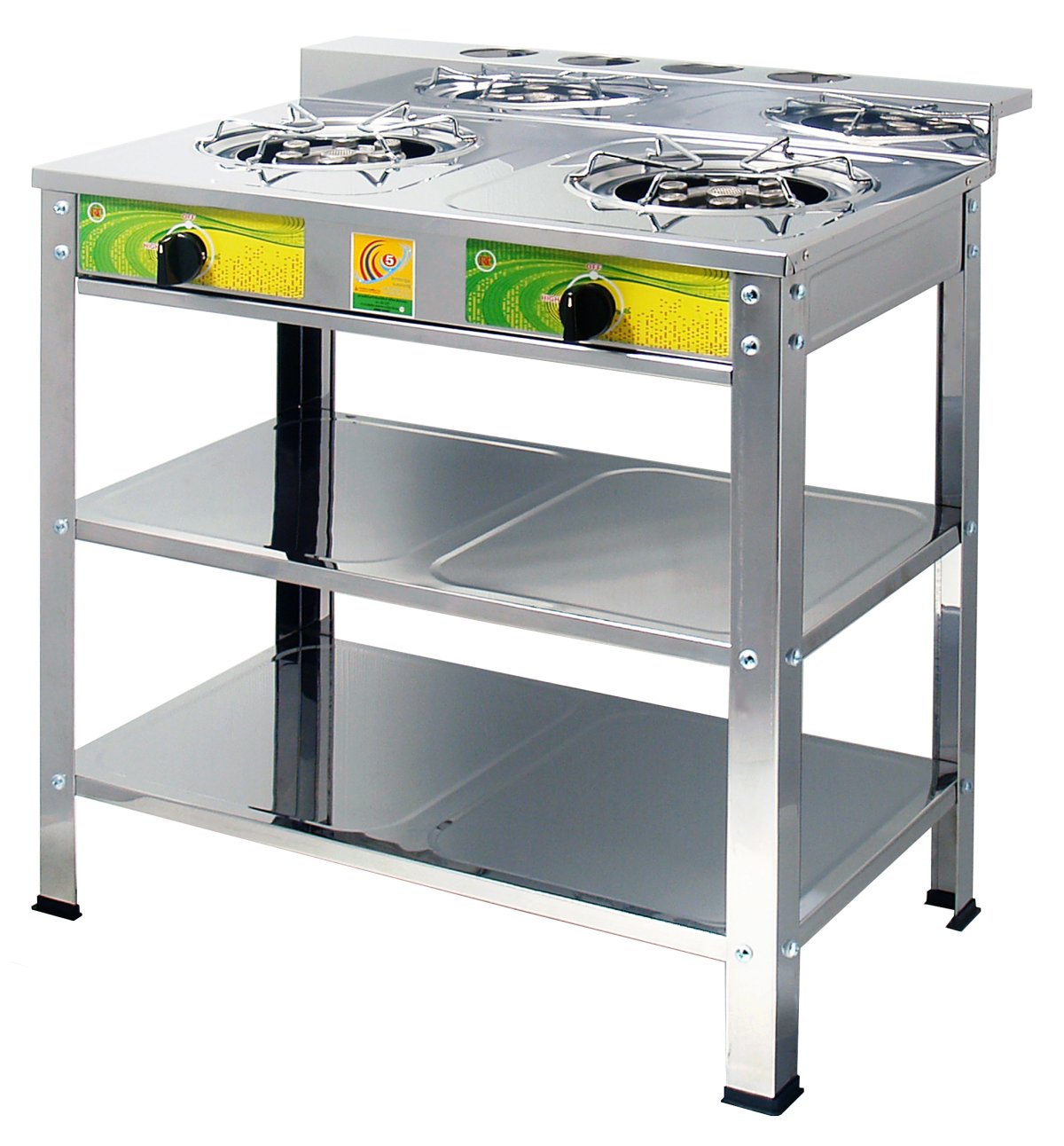 Double-Burner Freestanding Cooker