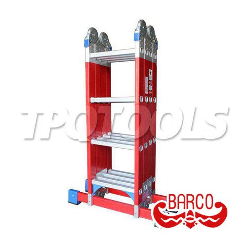 TPQ-M3(F) (4 x 4 ขั้น) บันไดไฟเบอร์กลาสอเนกประสงค์ทรง M BARCO