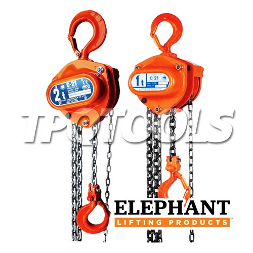 C21-2 รอกโซ่ ตราช้าง 2 ตัน - tpqtools