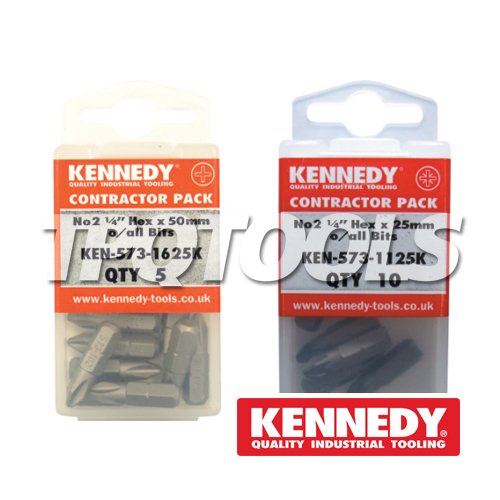 ดอกไขควง 1/4 Hex Contractor Packs - tpqtools