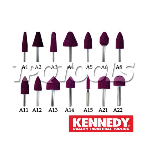 Mounted Point A Shape 6 mm (A1-A22)/หินเจียรอมยิ้ม