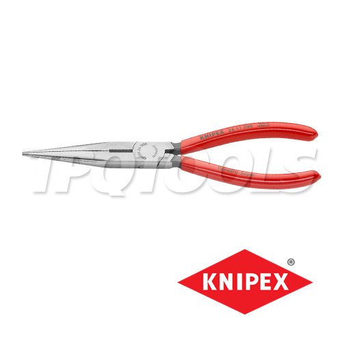 KNIPEX 2611200 คีมปากแหลมแบน ขนาด 8 นิ้ว ด้ามพลาสติกกันลื่น KNIPEX คะนิ ...