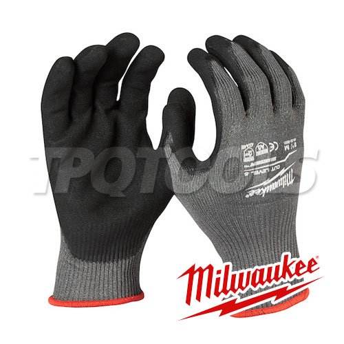 48-22-8952 (006068601) L ถุงมือกันบาด Cut 5 Dipped Gloves MILWAUKEE ...