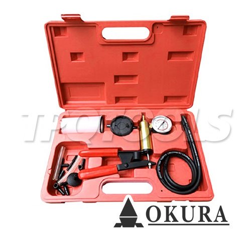E-OK-ET001 ชุดไล่ลมเบรคแบบมือบีบ ชนิดทำแรงดูด OKURA - tpqtools