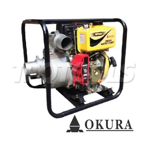 OK-WP30DE ปั๊มน้ำพร้อมเครื่องยนต์ดีเซล OKURA - tpqtools