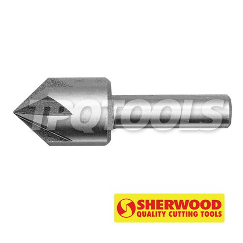 HSS-Co 5% Multi Flute Rose Pattern Straight Shank Countersinks SHR-020 ...