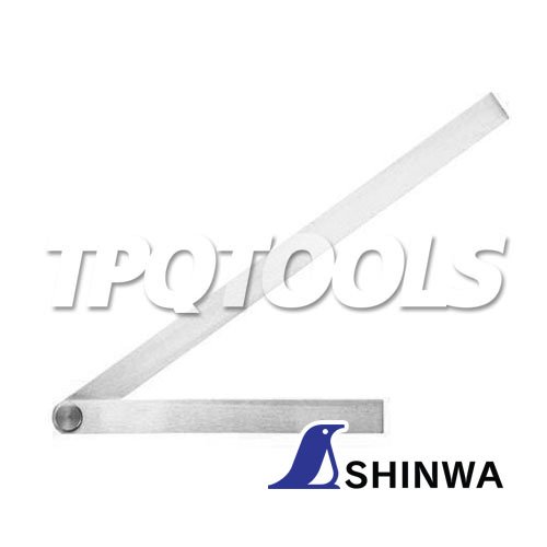 62502 โปรแทรกเตอร์ 250x15x2 มม. SHINWA Japanese Bevel - tpqtools