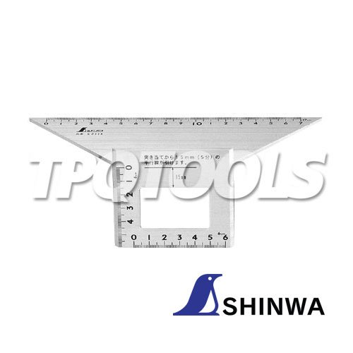 62114 เกจวัดอลูมิเนียม 45 / 90 องศา SHINWA Measuring Aluminum