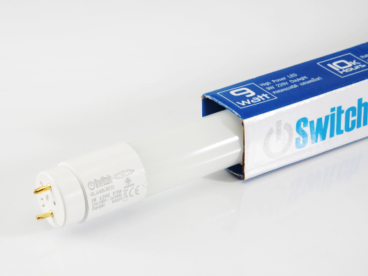 LED T8 Glass ECO 9w Daylight - evelighting