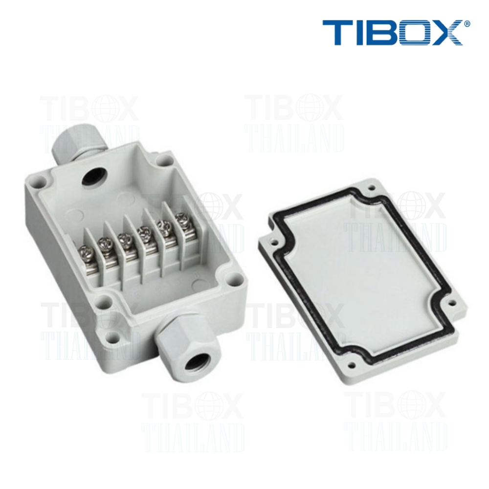 TIBOX PBT-6P Plastic Terminal Block Box กล่องเทอร์มินอลTibox - tibox ...