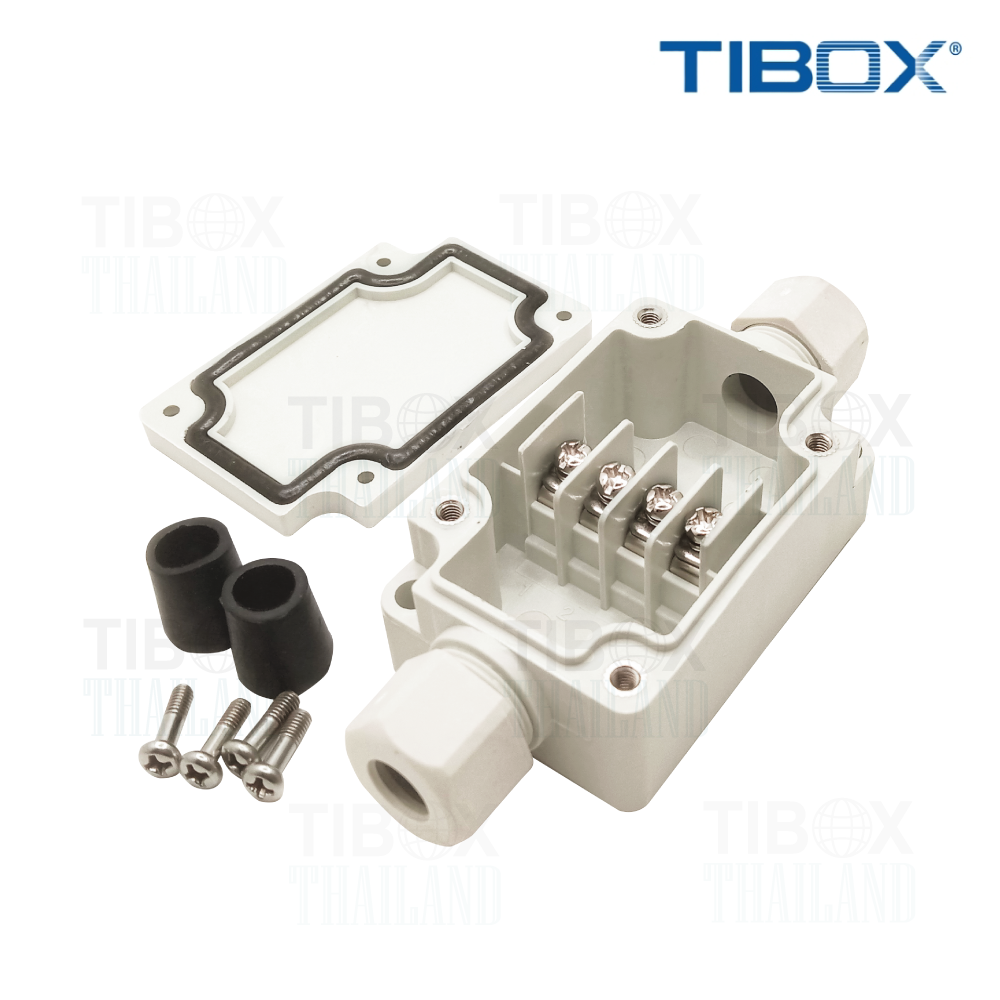 TIBOX PBT-4P Plastic Terminal Block Box กล่องเทอร์มินอลTibox - tibox ...
