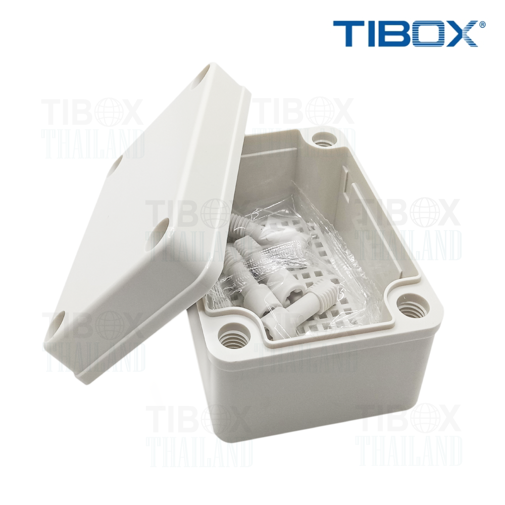TIBOX TJ-AG-0710 กล่องกันน้ำพลาสติก Tibox Plastic Enclosure Box Screw ...