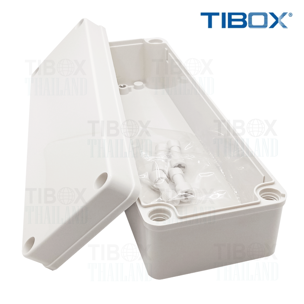 TIBOX TJ-AG-0825 กล่องกันน้ำพลาสติก Tibox Plastic Enclosure Box Screw ...