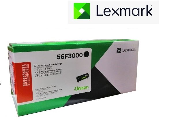 LEXMARK 56F3000 (6K) หมึกพิมพ์เลเซอร์โทนเนอร์สีดำ รับประกันศูนย์บริการ ...