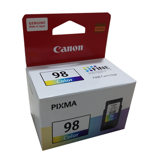Canon CL-98 Color ตลับหมึกอิงค์เจ็ท (3 สี) ของแท้ ประกันศูนย์ - tonerprintthai