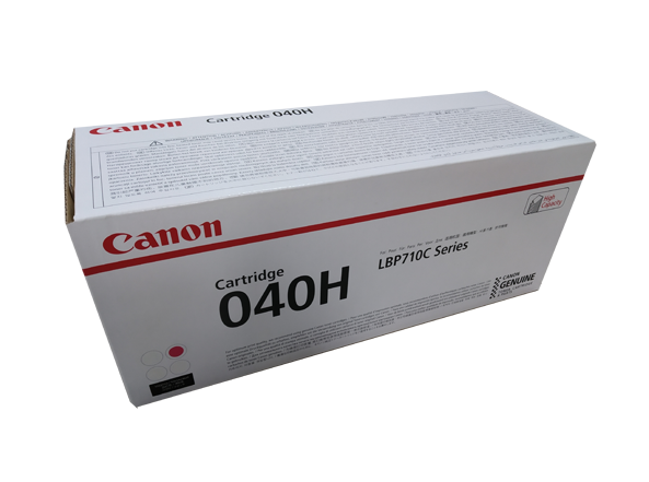 Canon Cartridge-040H M Magenta ตลับหมึกโทนเนอร์ (สีม่วงแดง) ของแท้ ประกันศูนย์ - tonerprintthai