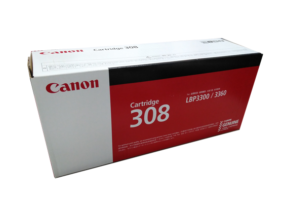 Canon Cartridge-308 Black ตลับหมึกโทนเนอร์ (สีดำ) ของแท้ ประกันศูนย์