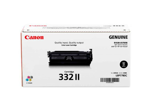 Canon Cartridge-332 BK-II Black ตลับหมึกโทนเนอร์ (สีดำ) ของแท้ ประกันศูนย์ - tonerprintthai