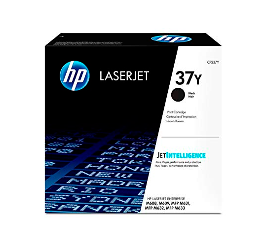 HP 37Y CF237Y Black ตลับหมึกโทนเนอร์ (สีดำ) ของแท้ ประกันศูนย์