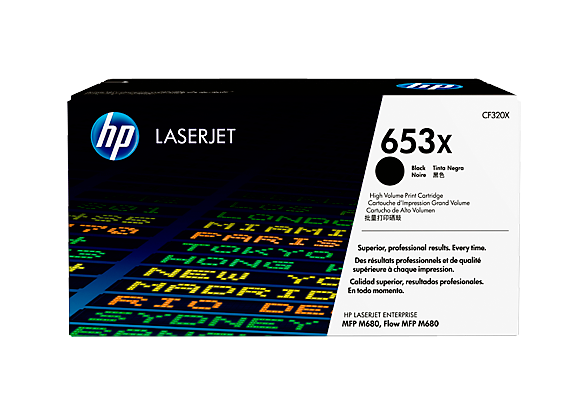 HP 653X CF320X Black ตลับหมึกโทนเนอร์ (สีดำ) ของแท้ ประกันศูนย์ ...