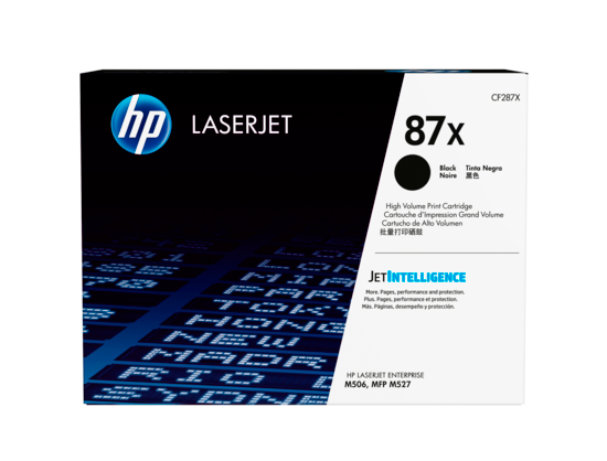 HP 87X CF287X Black ตลับหมึกโทนเนอร์ (สีดำ) ของแท้ ประกันศูนย์