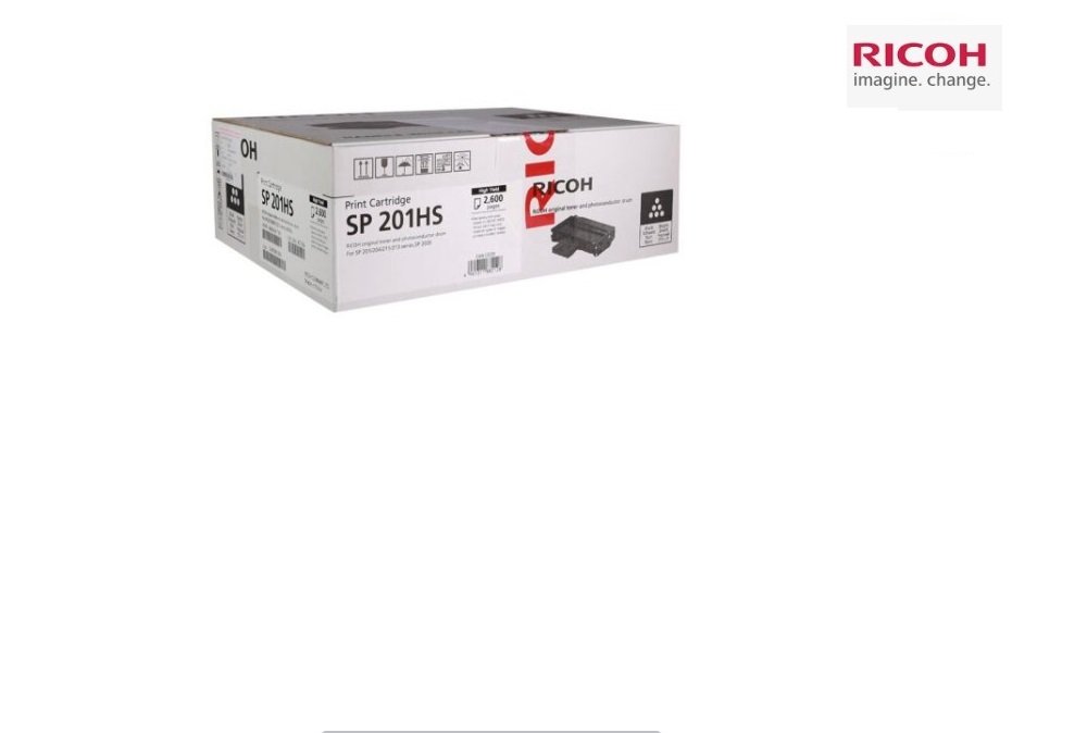 Ricoh SP 201HS Print Cartridge หมึกพิมพ์เลเซอร์โทนเนอร์ขาวดำ 2,600 แผ่น ...
