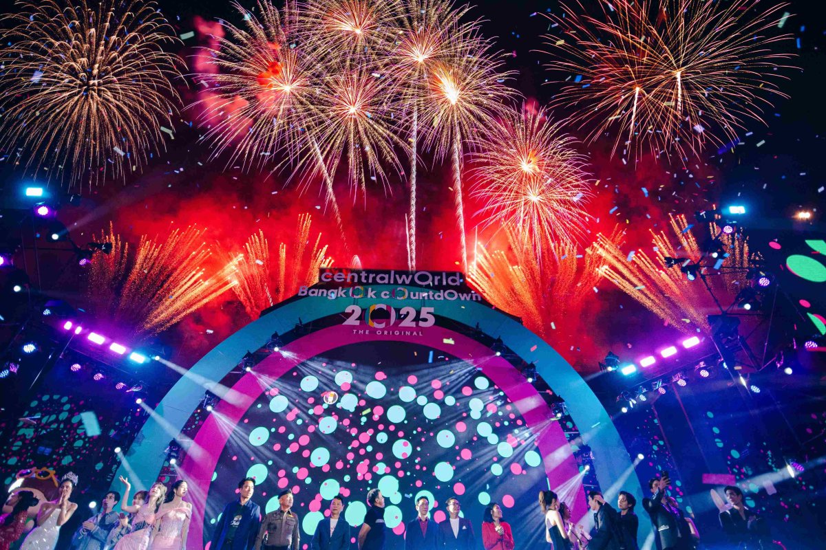 งาน CentralwOrld Bangkok Countdown 2025-The Original