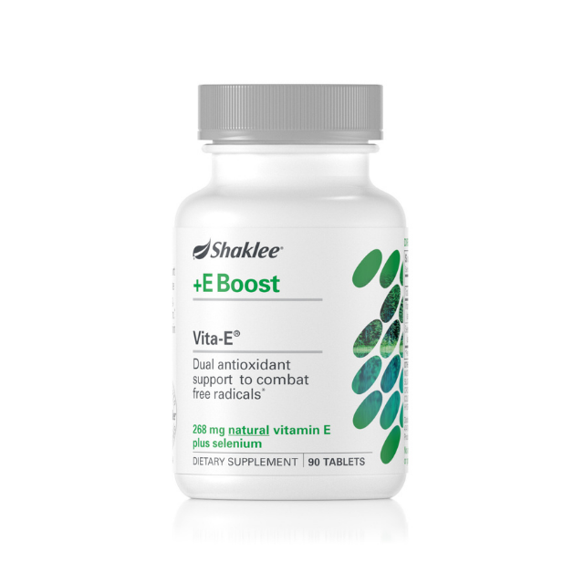 วิตามินอี ยี่ห้อแชคลีย์ (Shaklee +E boost) บรรจุ 90 เม็ด ...
