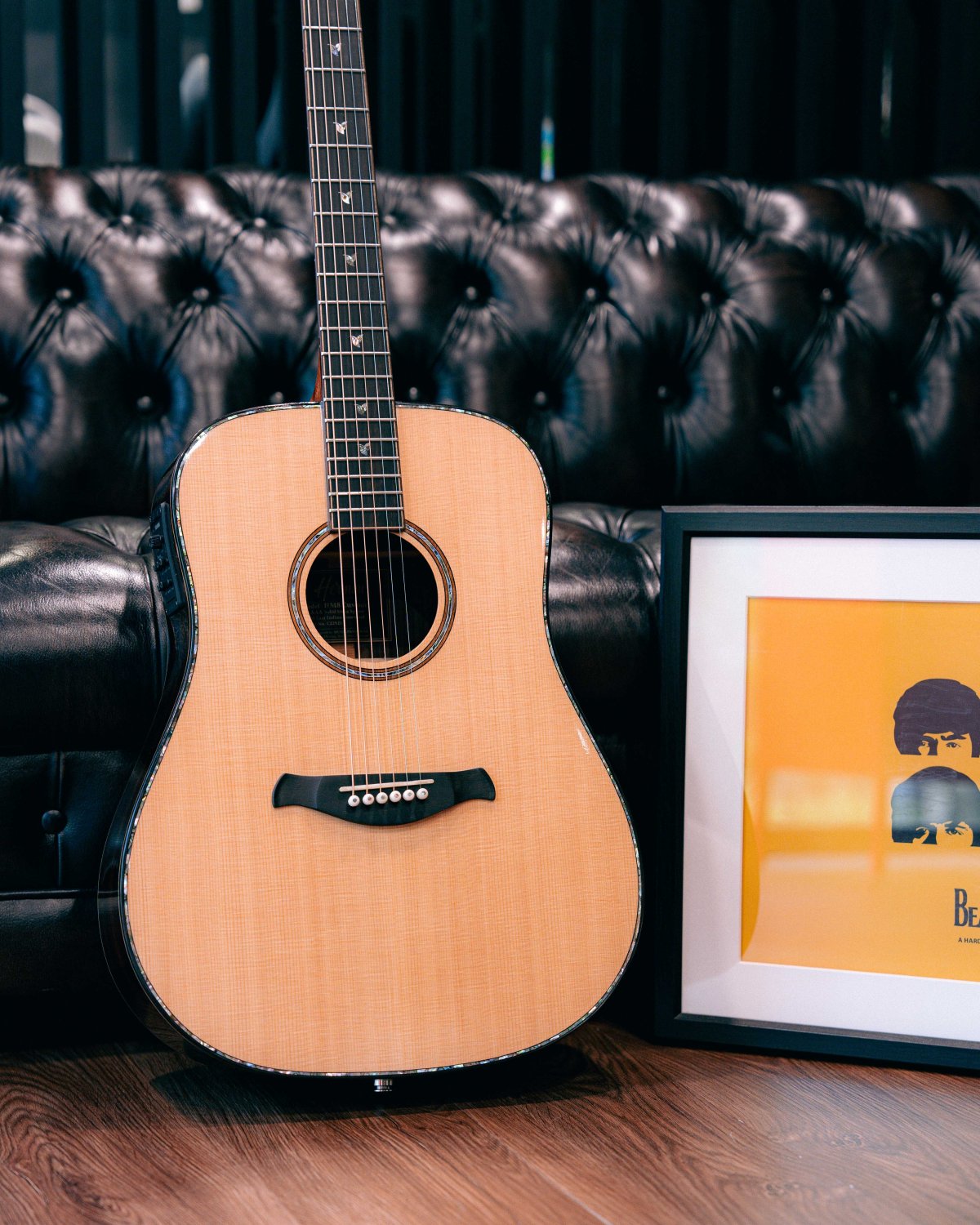 Herman guitar HM8 acoustic guitar